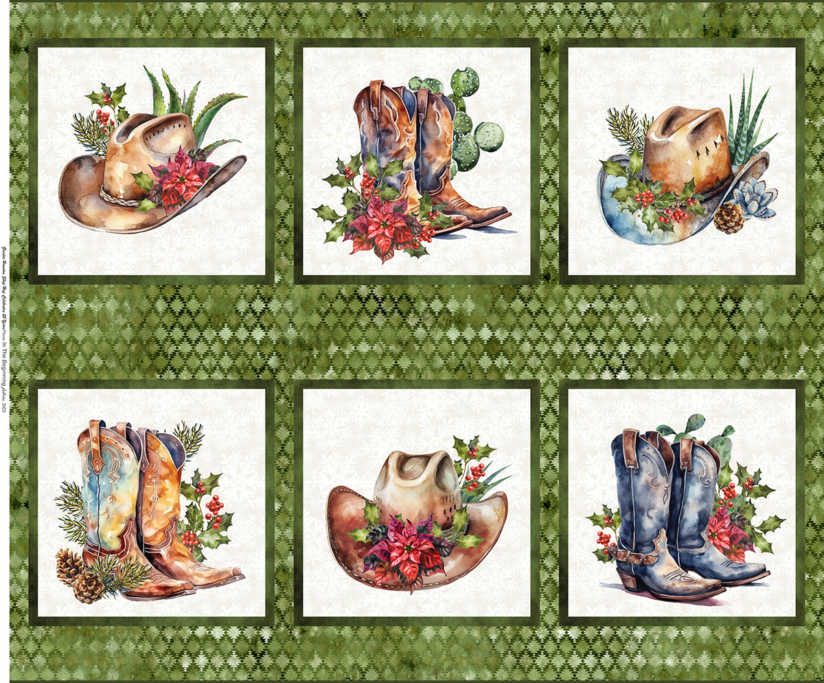 HSH 2025 Boots 'n Hats Panel – Pinwheels & Posies