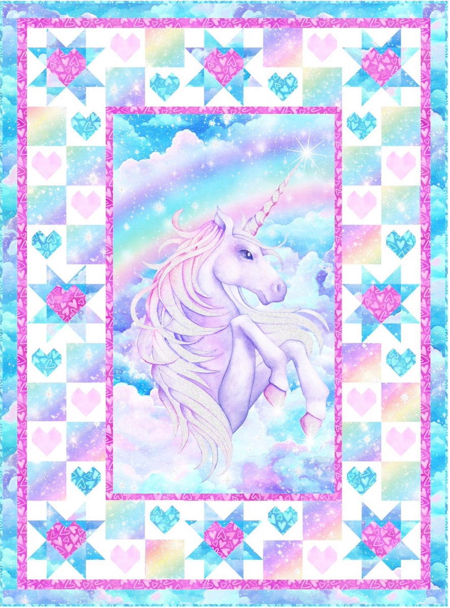 Sparkling Hearts Pattern – Pinwheels & Posies