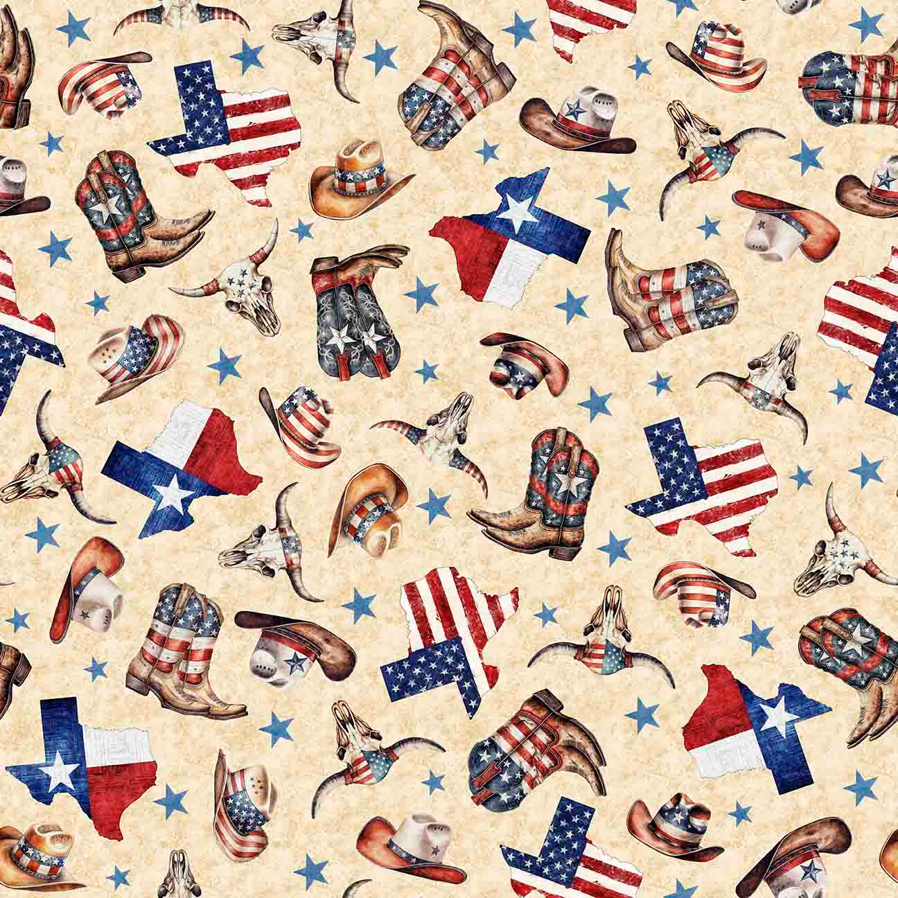 ATSH 2025 Patriotic Texas Icons – Pinwheels & Posies