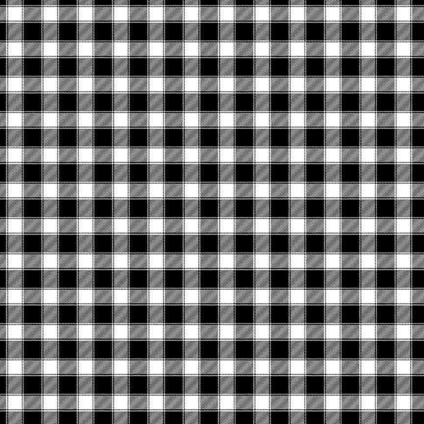 Advice Pretty Sunflower Small Buffalo Check Black – Pinwheels & Posies