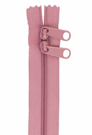 Zipper 30 in Double Slide Dusty Rose – Pinwheels & Posies