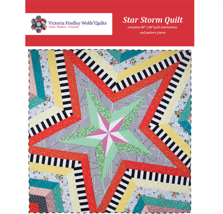Star Storm Quilt Pattern – Pinwheels & Posies