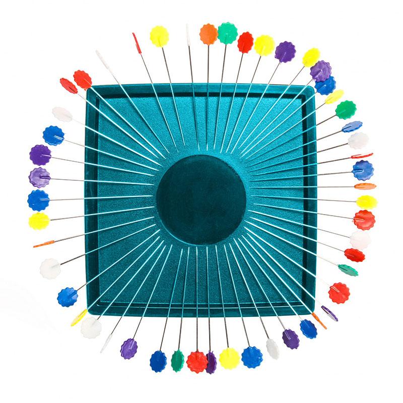 Zirkel Magnetic Pin Cushion Turquoise – Pinwheels & Posies